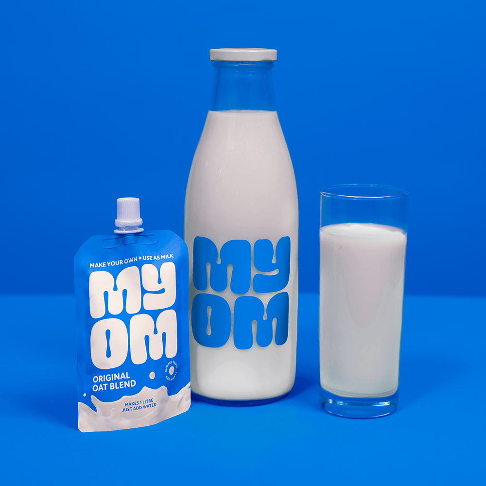 MYOM | Award-Winning Vegan Oat Milk | 4 x 1L | 4 Litres