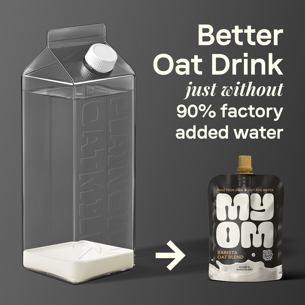 MYOM 1L Barista Oat Drink Premix Multipack | Vegan Oat Drink