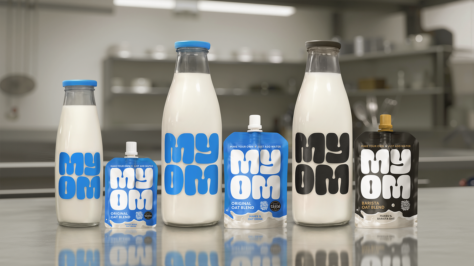 MYOM Oat Milk Premix | Award-Winning Oat Milk Concentrate | Made in UK